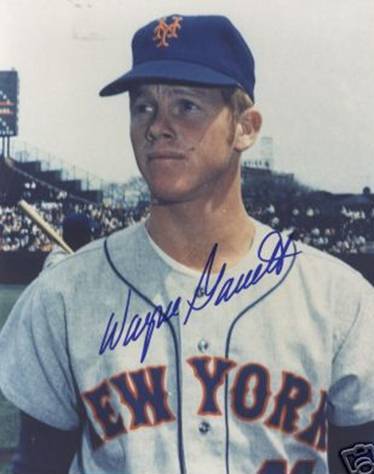 Wayne Garrett (Red) Two Time Mets World Series Third Baseman:(1969-1976)