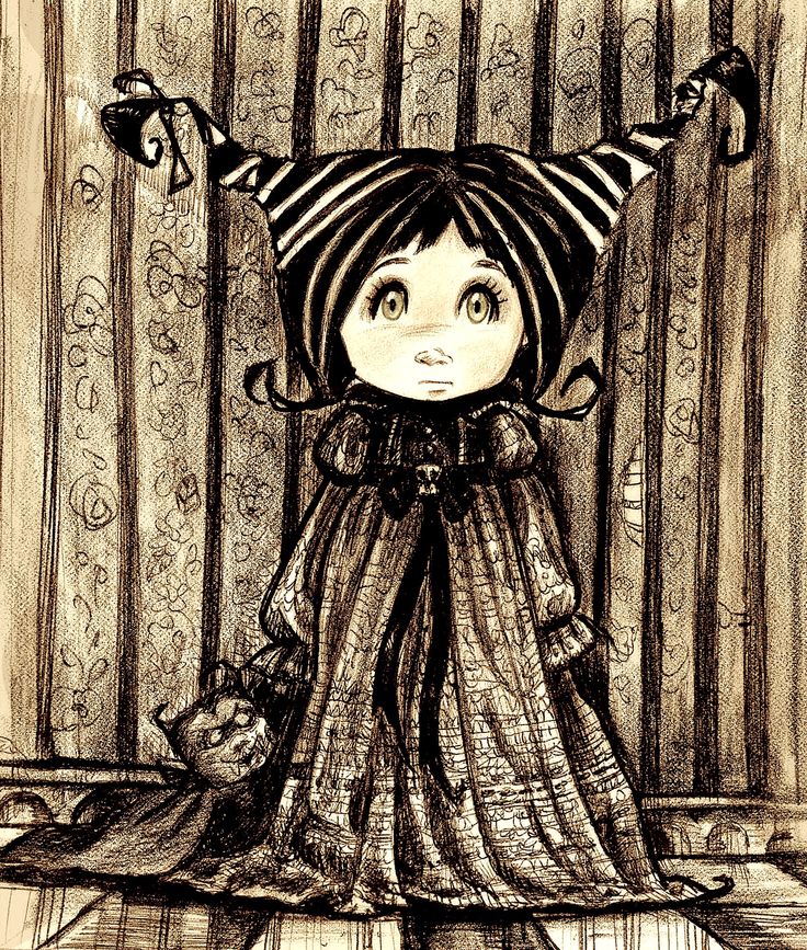 Gothic Sweet art Studios : VICTORIA GOTHIC GIRL - Illustration and Cartoons