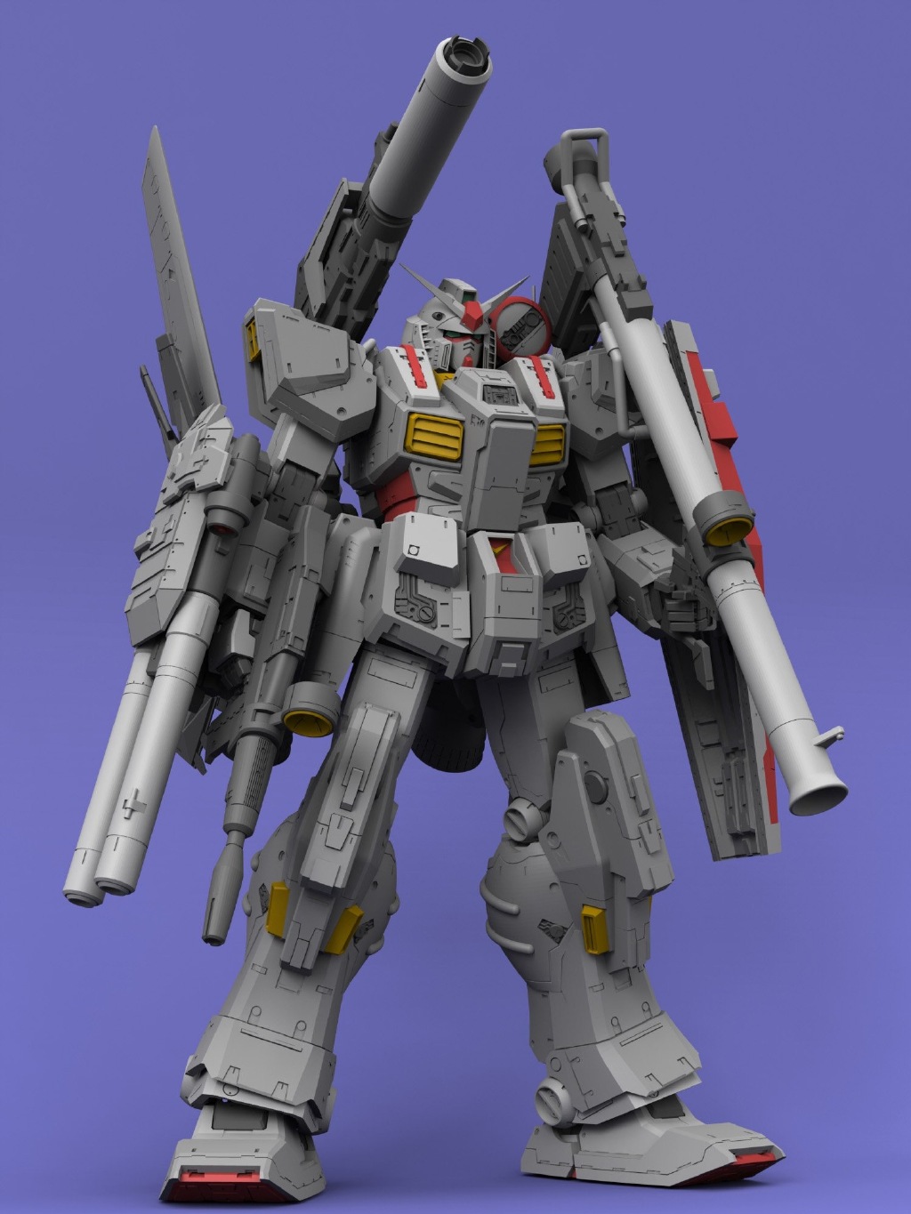 Gundam Meisters: 1/100 - Full Armor Gundam [Original Colors] Resin Kit