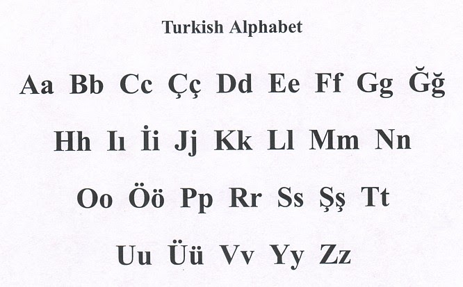 Let's Learn Turkish ! 터키어배우기 !: 터키어 알파벳 및 발음 - Turkish Alphabet and ...