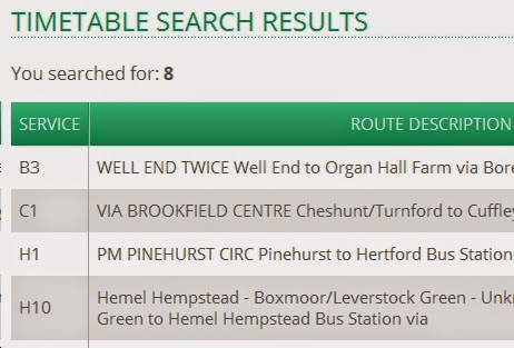 b3 bus timetable borehamwood