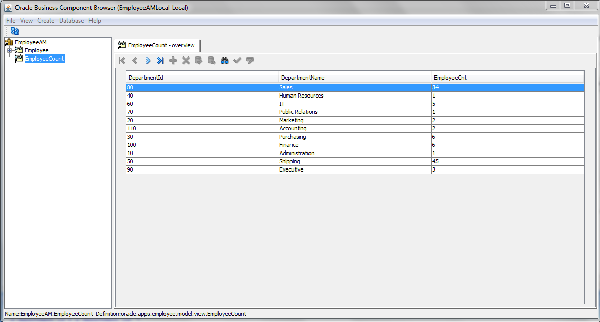 Java/Oracle/ADF : Working With RowCount(s) in Oracle ADF!