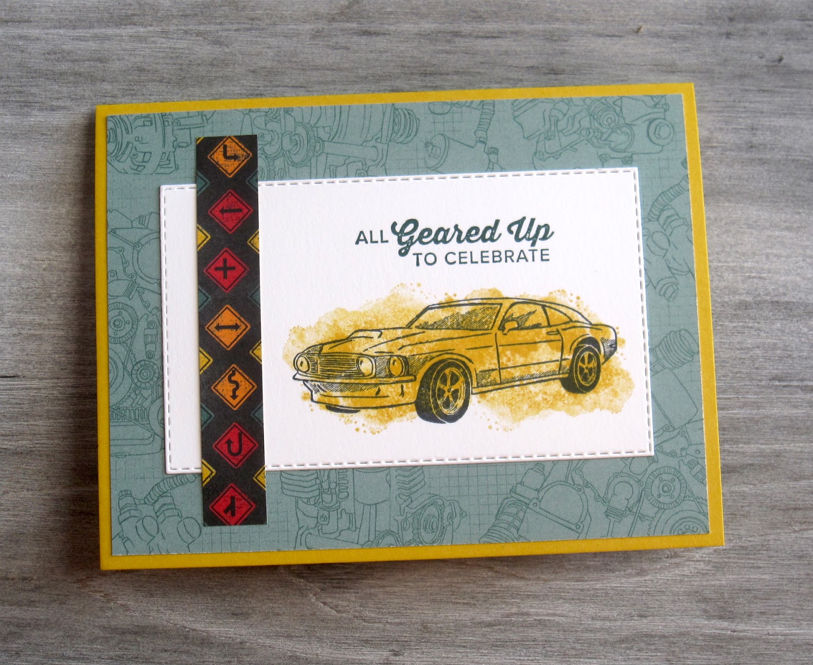 Snapdragon Stamps: Geared Up