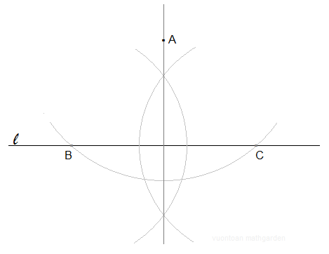 Math Garden: Compass-and-straightedge construction
