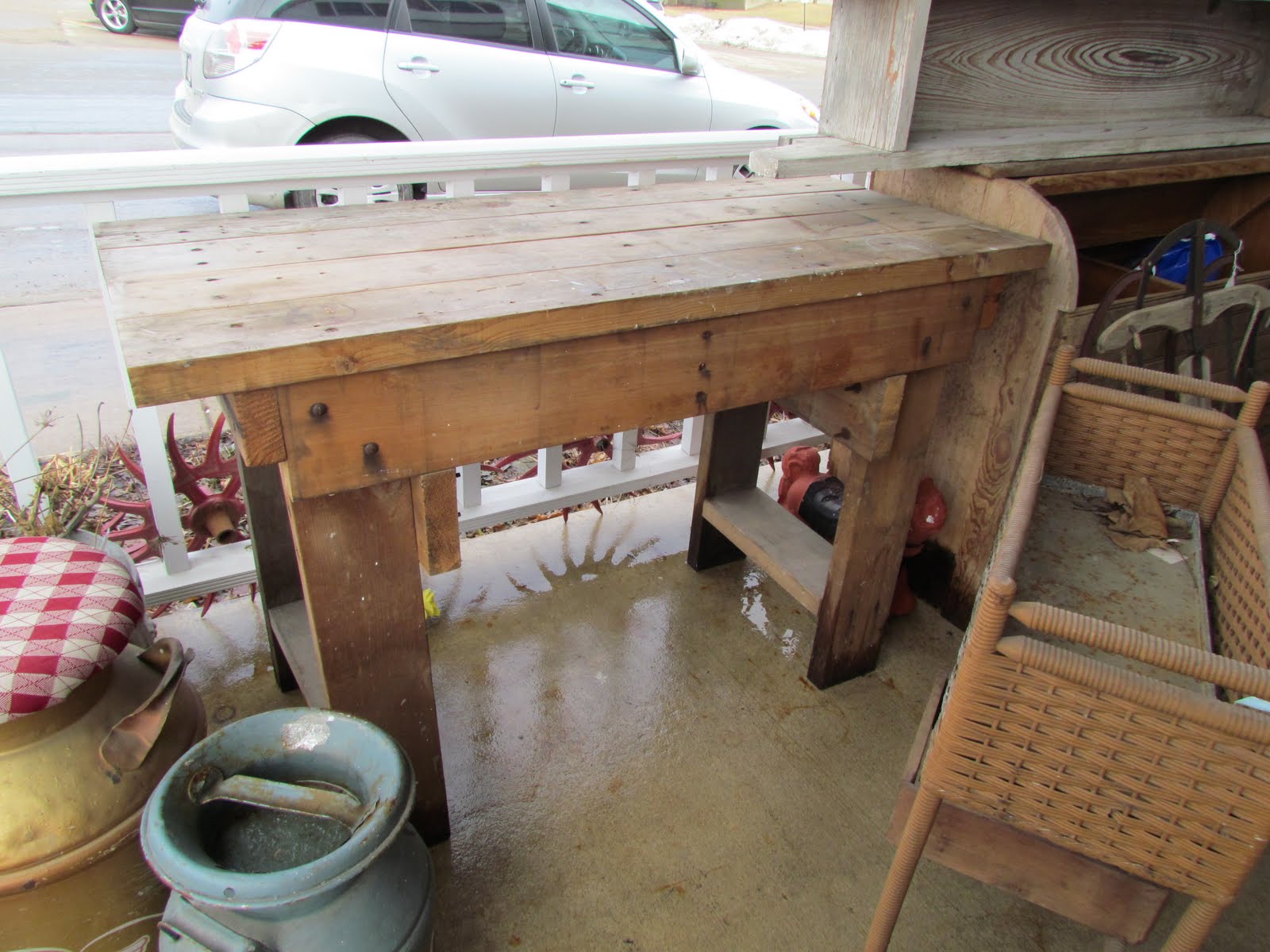 Polly Ann's... because there's no place like home...: The messy front ...