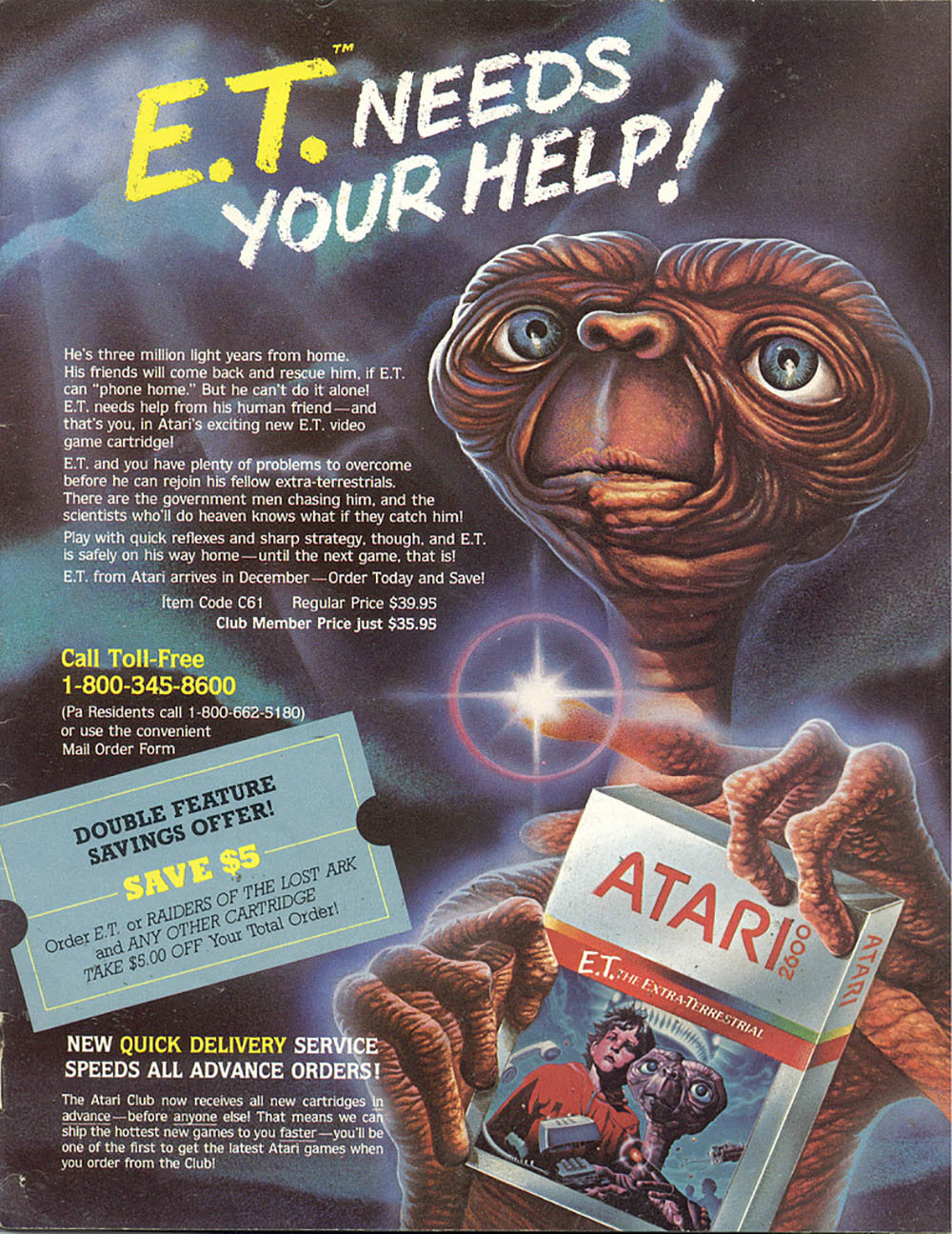 Atari: Game Over e le copie sepolte del gioco di E.T. per Atari 2600