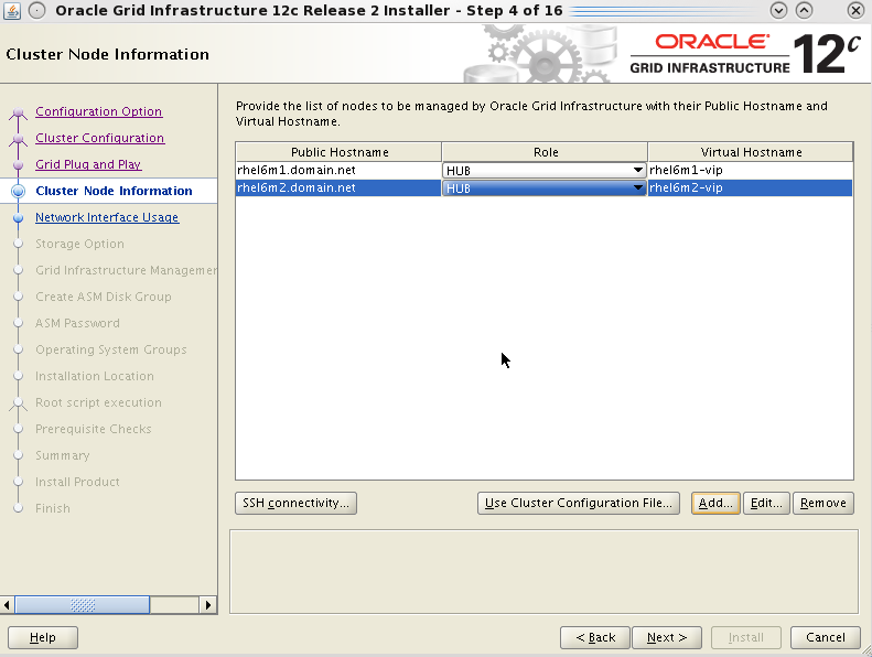 A! Help: Installing 12cR2 (12.2.0.1) RAC on RHEL 6 with Role Separation ...