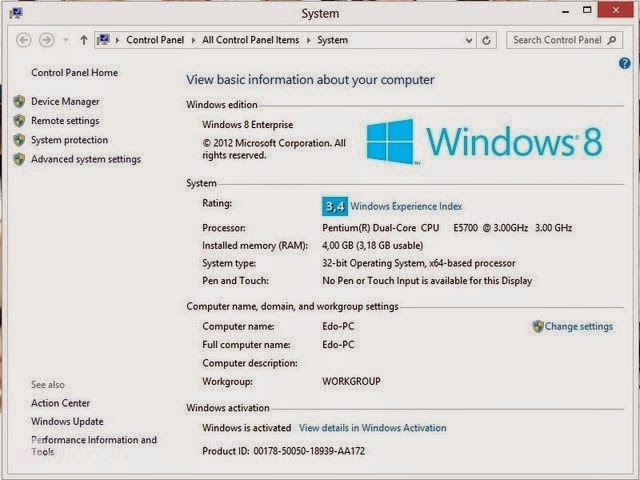 Tips atau Cara Menggunakan Power User Task Menu pada Windows 8 Bagi Pemula