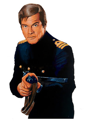 Illustrated 007 - The Art of James Bond: Roger Moore Tribute