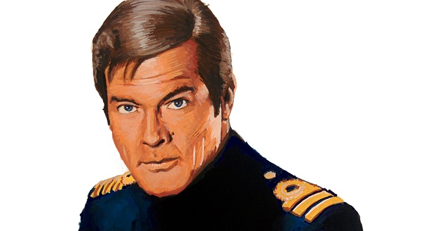 Illustrated 007 - The Art of James Bond: Roger Moore Tribute