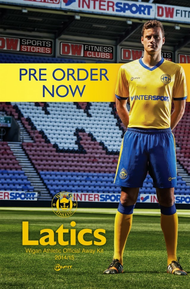 Football Kits FC: Wigan Athletic 2014/15 Mi-Fit Away Kit
