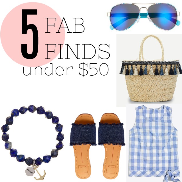5 Fab Finds Under $50 | Pieces of a Mom