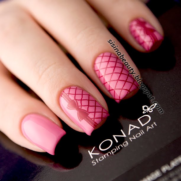 SISINA BEAUTY: Обзор плитки для стемпинга Konad SQUARE image plate 13