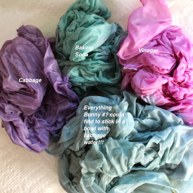 Rachael Rabbit: Home Made Play Silks: Dyes from the Kitchen Cupboard