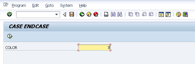 SAP TECH: Case...EndCase