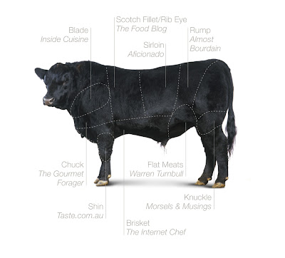 Morsels and Musings: achiote & tequila cured beef w pozole rojo