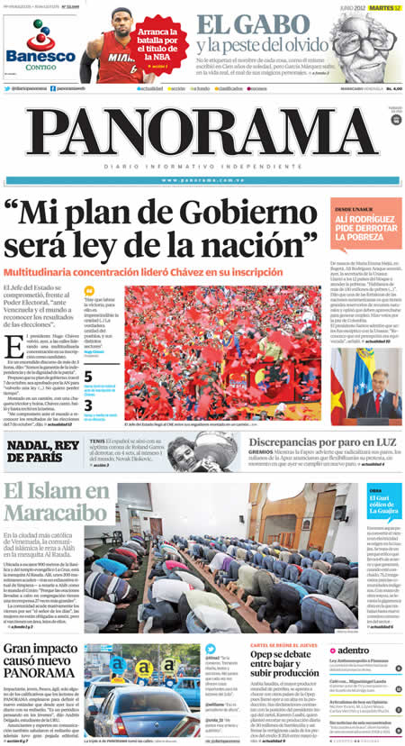 Panorama (Zulia) (12 de Junio 2012)