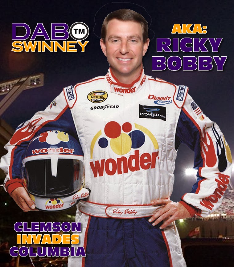 Cock-A-Booster: Ricky Bobby invades on Saturday!