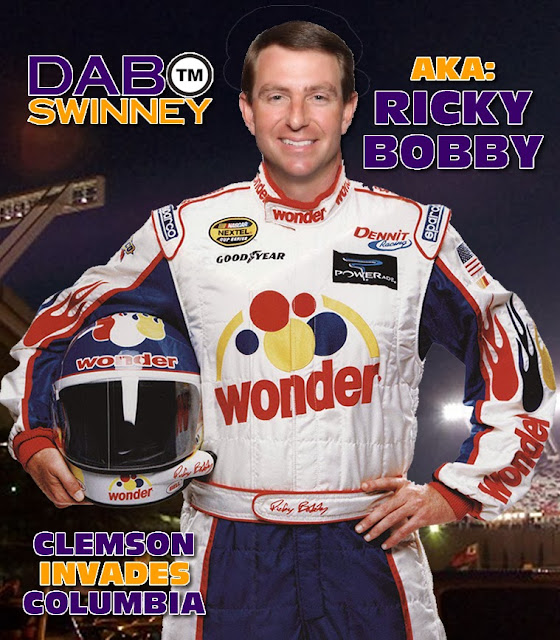 Cock-A-Booster: Ricky Bobby invades on Saturday!