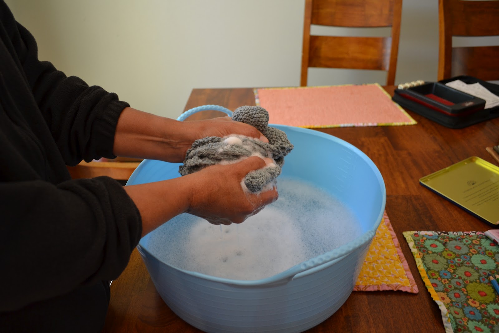 Susan B. Anderson: Washing Your Wool and Blocking