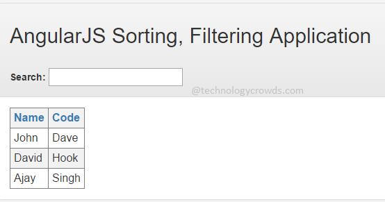 Mvc Sorting Filter In Angularjs Using Mvc Net Core Mvc Html Agility Pack Sql