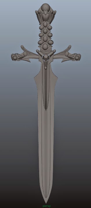 On The Lam: Zelda 2 Sword - Maya Model