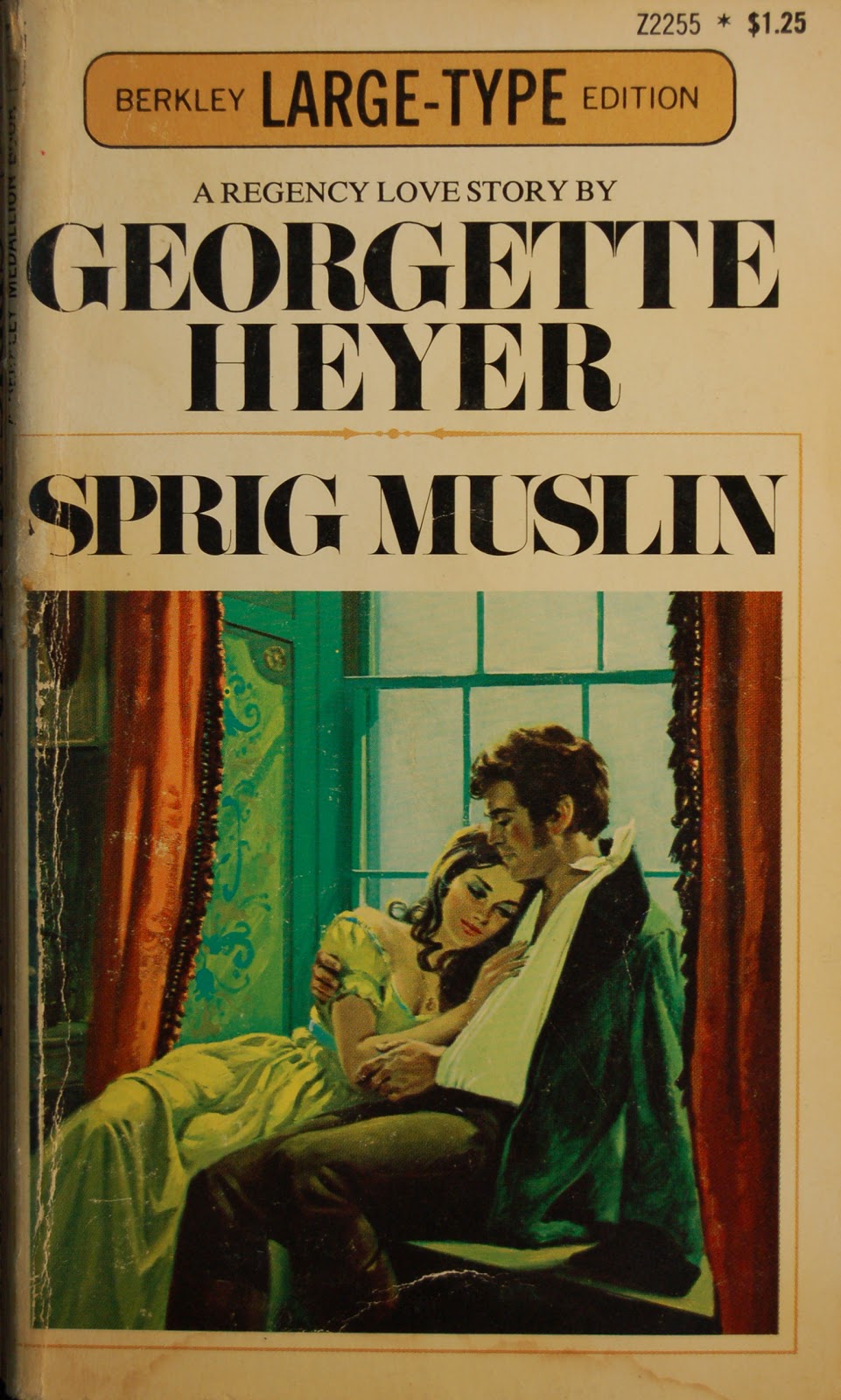 Allan Kass, Illustrator of Book Covers: Georgette Heyer: Sprig Muslin