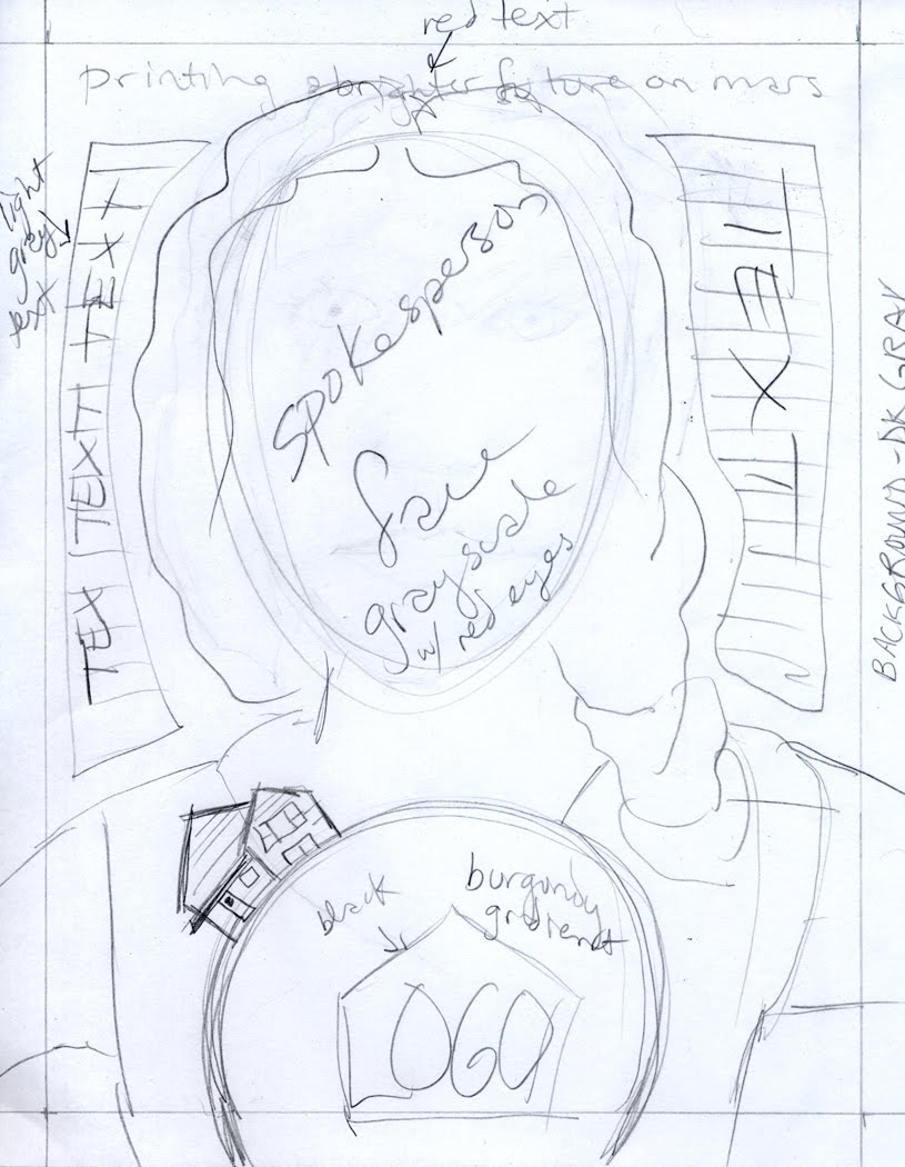 ART/COM 210 D Spring 2012: Example: Sketches for Posters