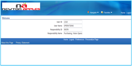 Oracle applications: How to display User Name, User Id and Responsibility @ OAF