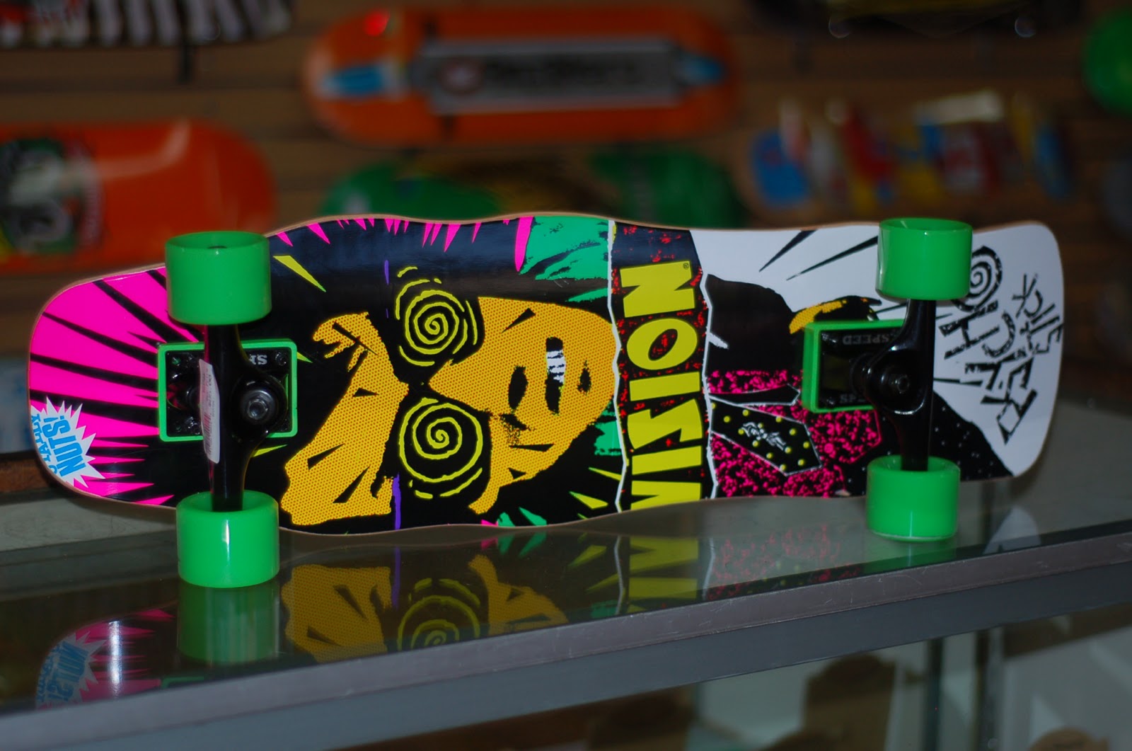 Alpine Ski Shop Daily Drops: Vision Skateboards Original Psycho Stick ...
