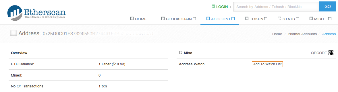 Captain Bodgit: Ethereum: my new shiny Ether Bar