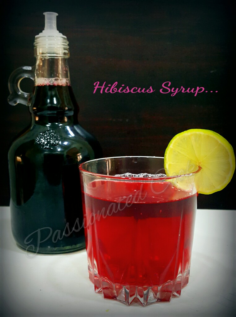 Hibiscus Syrup