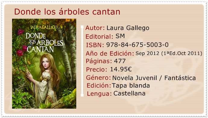 Libros hasta el Amanecer...: Reseña: Donde los árboles Cantan