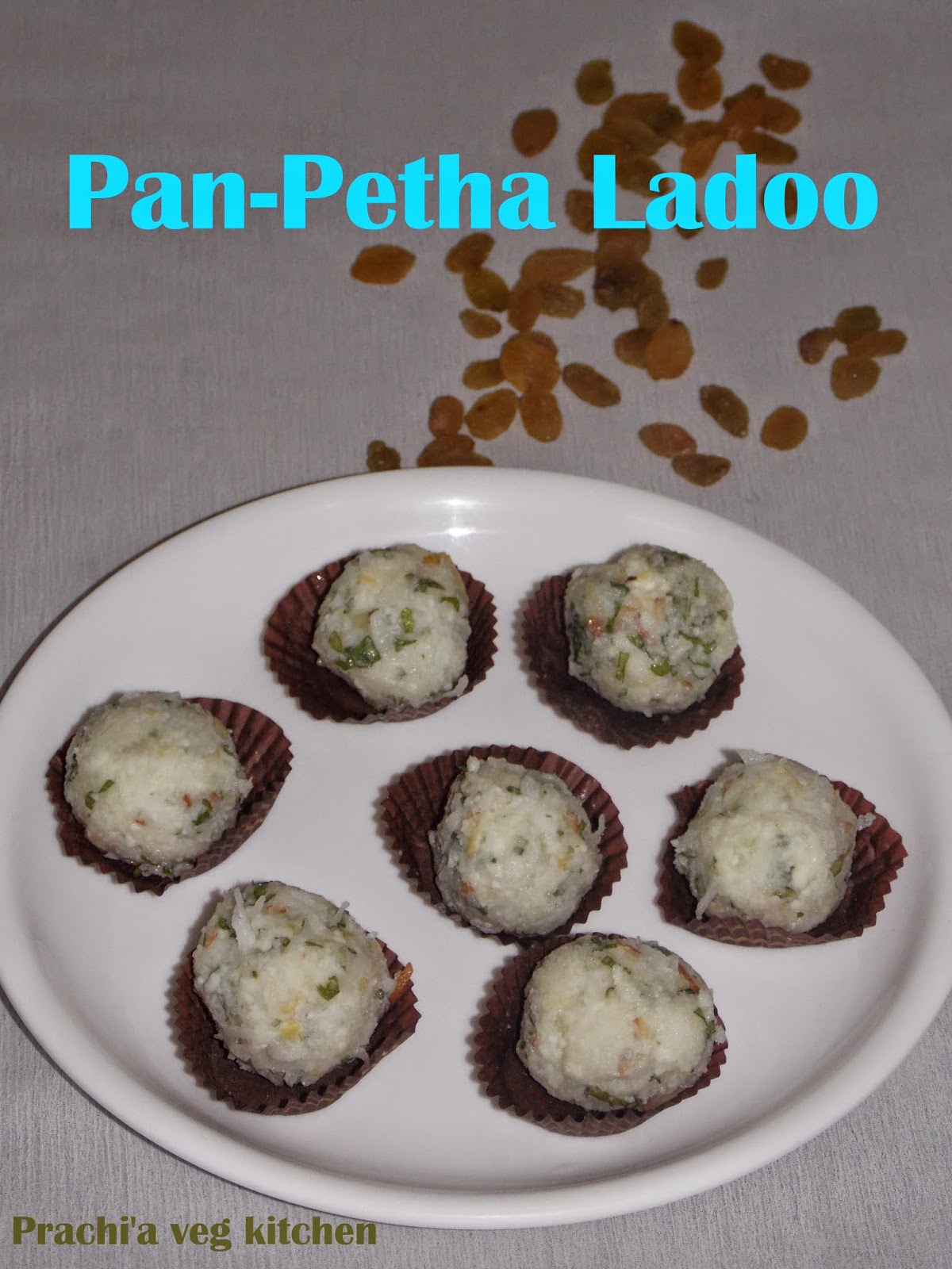 Paan-Petha ladoo