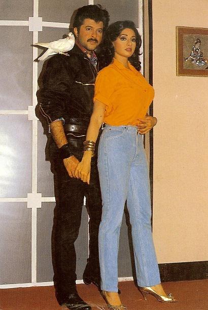 Sridevi: Sridevi and Anil Kapoor in the title role of Roop Ki Rani ...