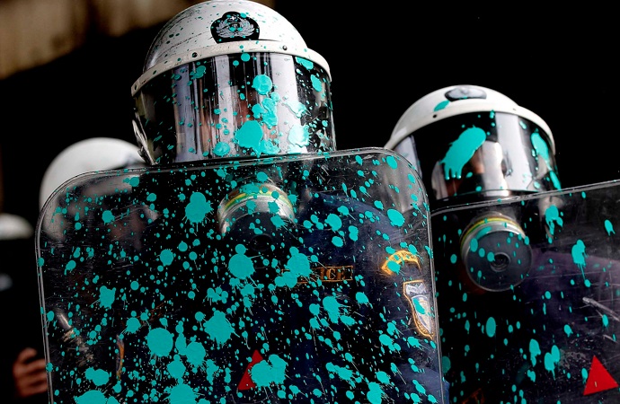 The Angry Arabs' comments section: Political protest art