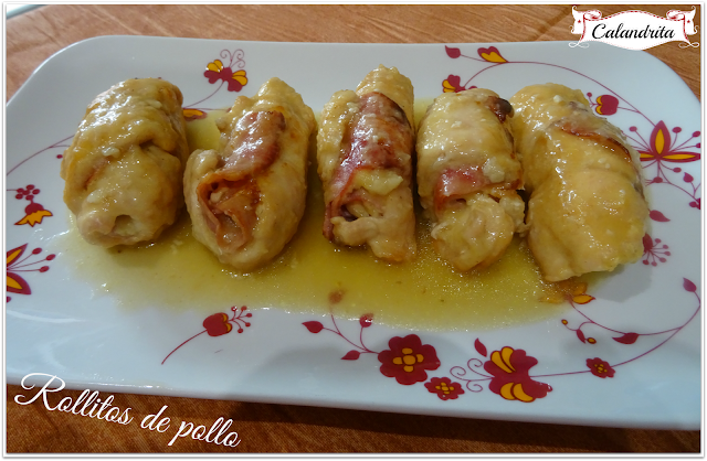 Rollitos de pollo con tomates y frutos secos | Cocina