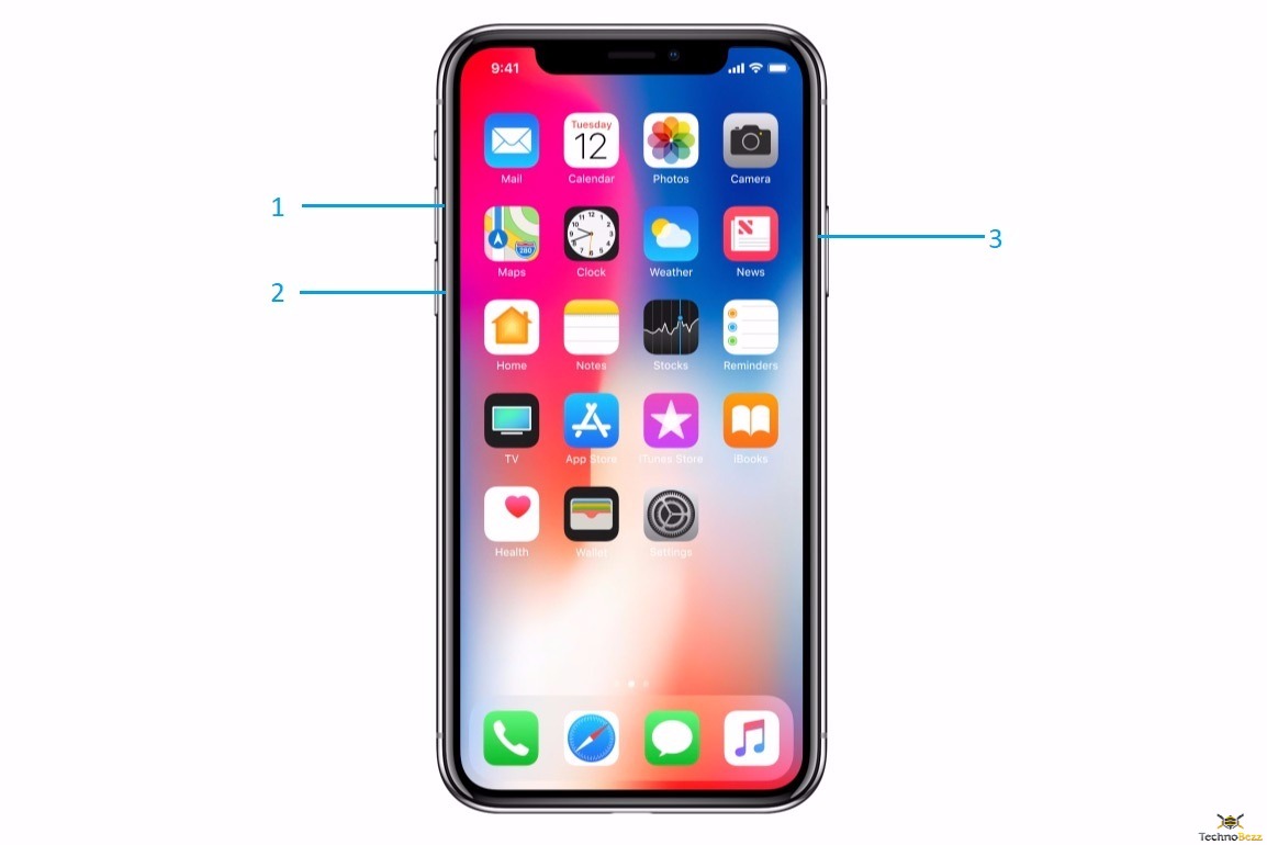 Cara Restart Paksa Pada iPhone X yang Tidak Responsif - Bospedia
