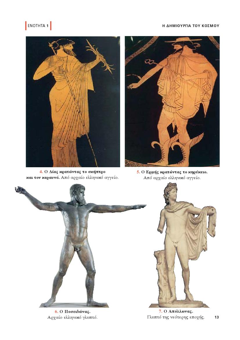Ιστορία (Γ' Δημοτικού). Ενότητα 1: Η δημιουργία του κόσμου.