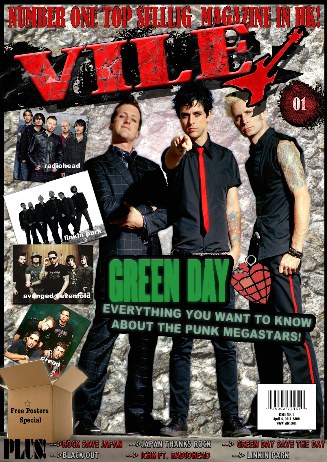 hey: music magazine created by me