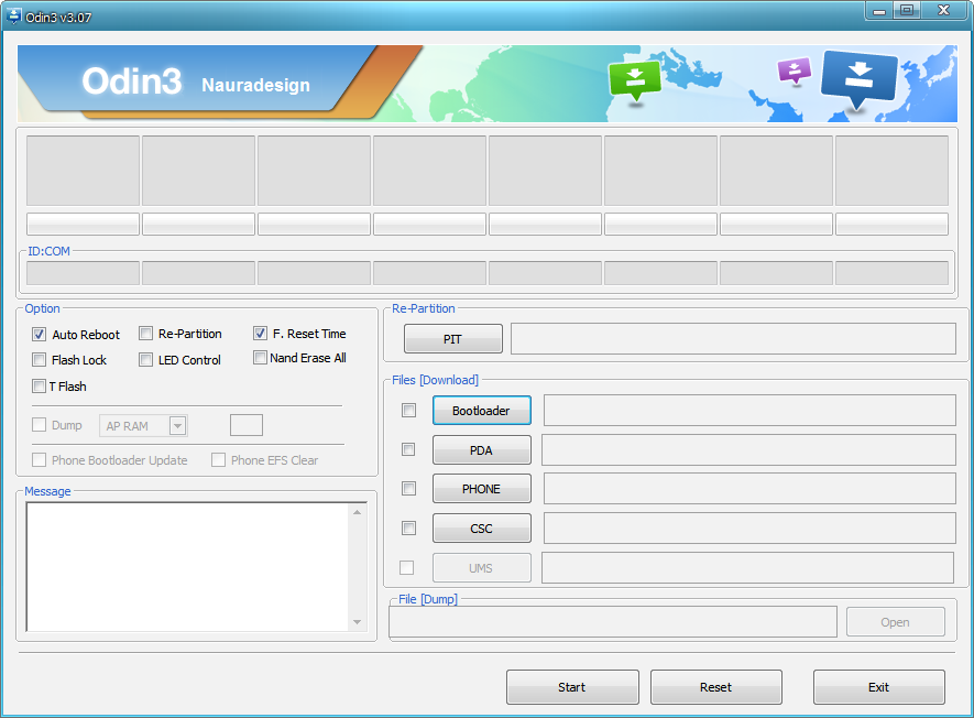 Download Odin Tool (semua versi) - Naura Design