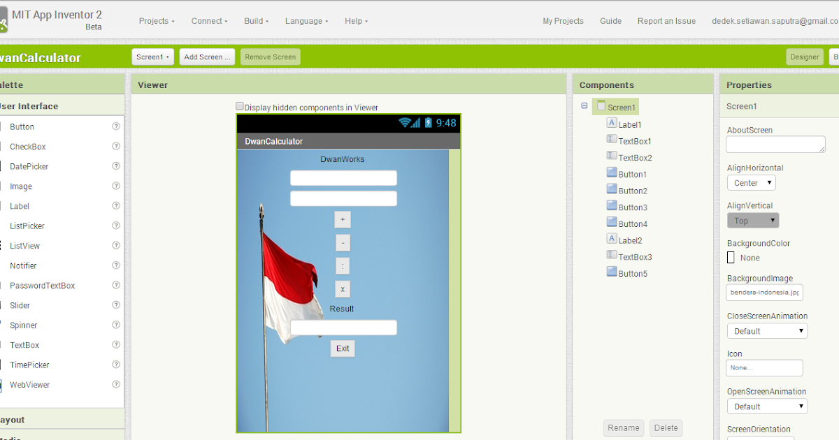 Kemudahan Membuat aplikasi dengan APP INVENTOR | Kreativitasku
