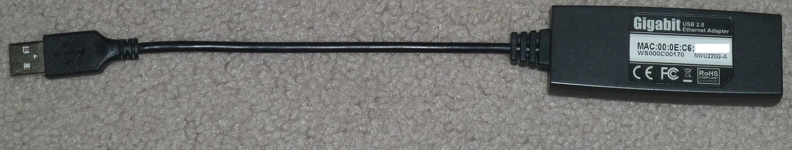 Fission Division: ASIX AX88178 USB2.0 to 10/100/1000 ethernet adapter