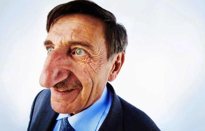 Longest nose on a living person