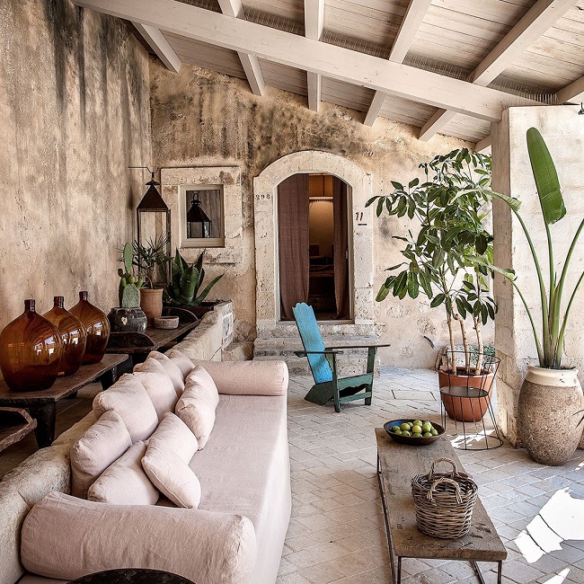 ESTILO RUSTICO: Hotel Rustico en Sicilia