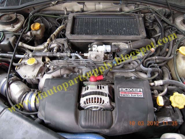 JF AUTO PARTS SUPPLY: Previous Subaru Half Cut