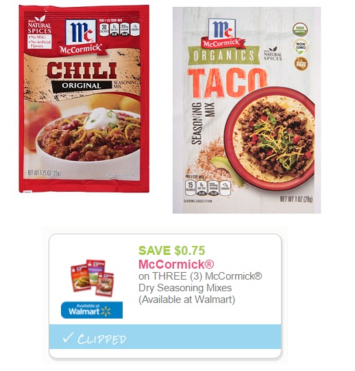 WNY Deals and To-Dos: Tops: McCormick Seasoning Packets (including ...