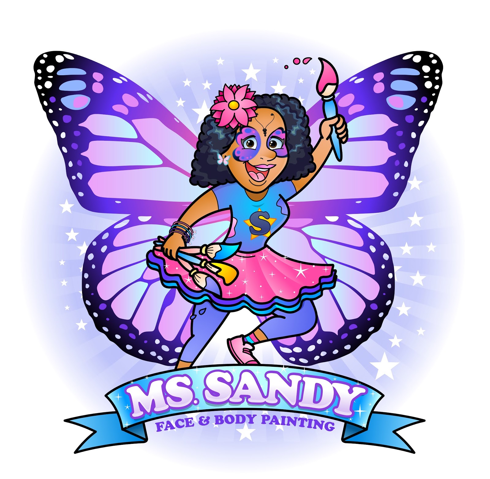 Sandy's Land Parties & Events: Ms. Sandy the Face & Body Painter