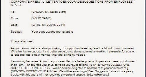 Your Suggestions Are Valuable