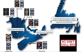 Hells Angels and Outlaws MC in conflict in New Brunswick – Gangsterism Out